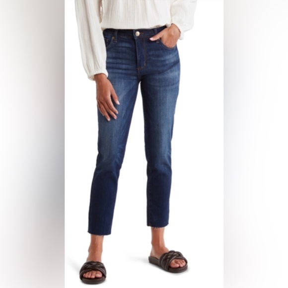 STS Blue | Jeans | Sts Blue Caroline High Waist Raw Ankle Straight Leg ...